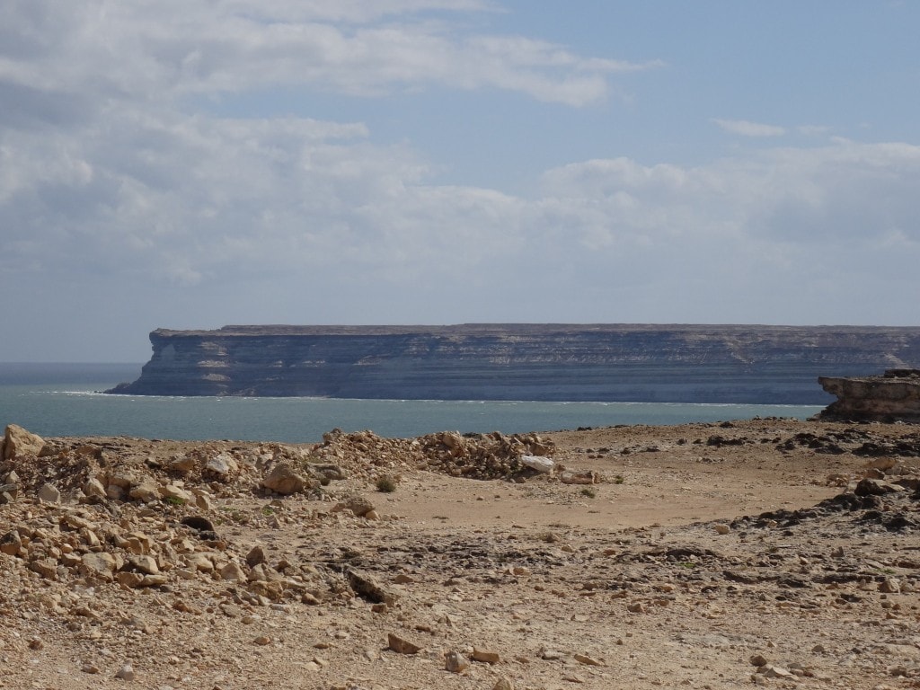 OMAN - Ras Markaz beach, a stretch of white sand near Duqm you cannot ...