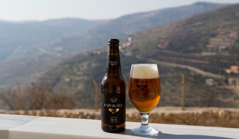 Beer tasting at Carakale microbrewery, Jordans only brewery - Chris ...