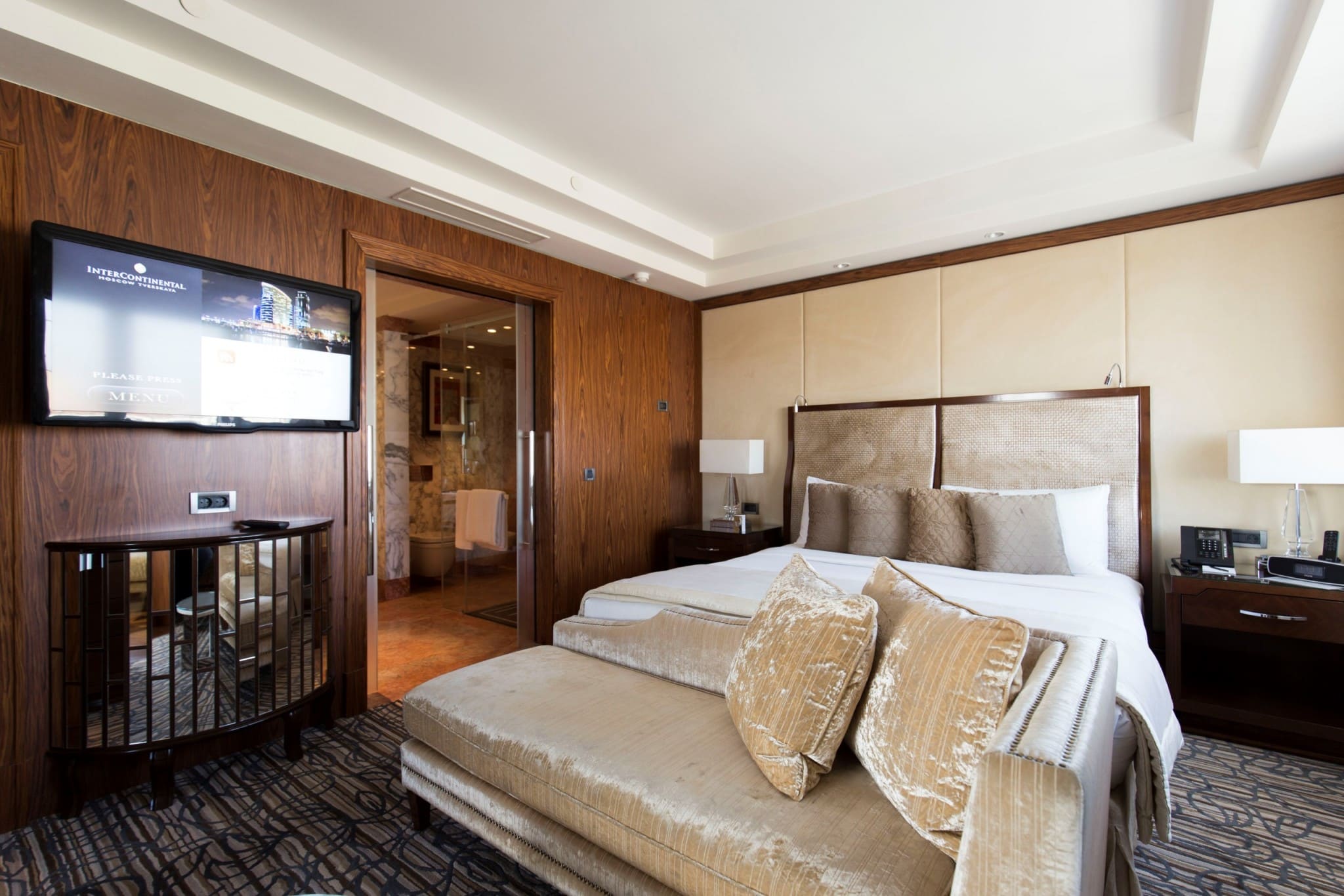 Intercontinental Moscow is a true luxury hotel on Moscow's main street ...