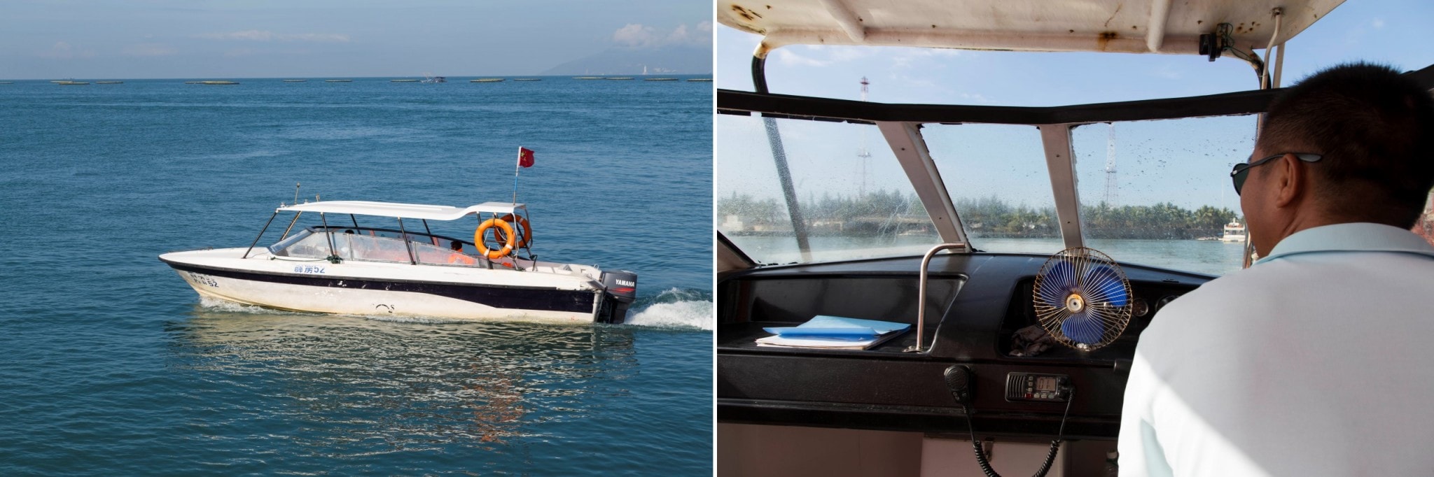 CHINA - A day on West Island & dinner at the local Sanya fish market ...