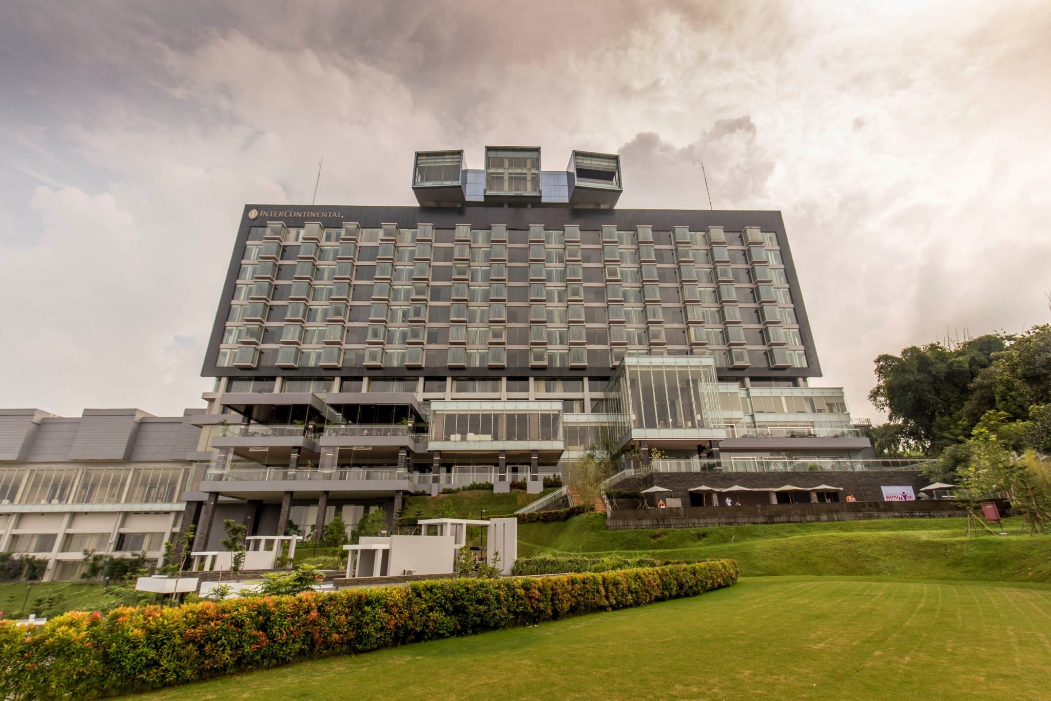 INDONESIA - Intercontinental Bandung; a luxury hotel with a panoramic ...