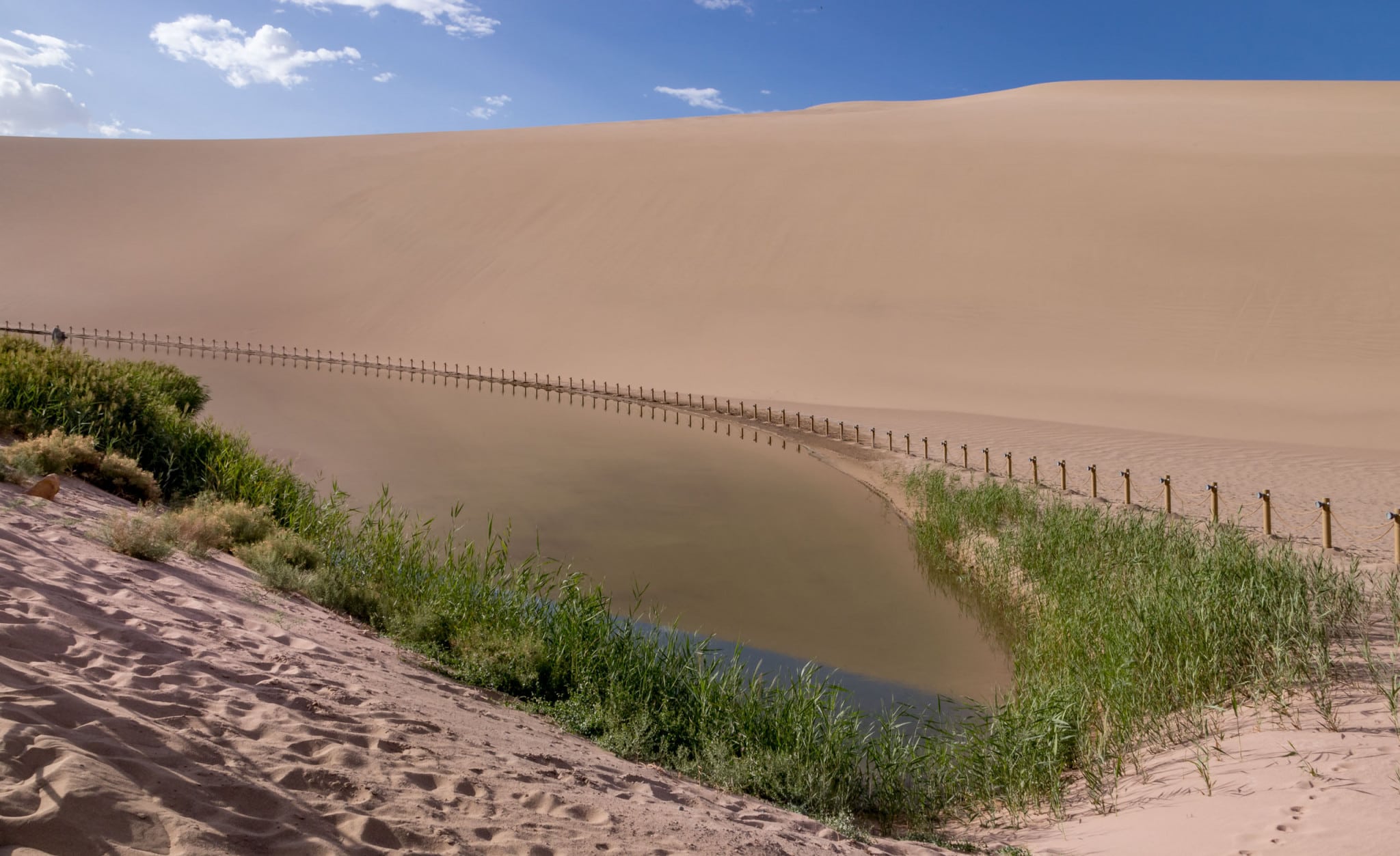CHINA - Dunhuang Mogao Caves (Grottoes) tour & sunset at Crescent Lake ...