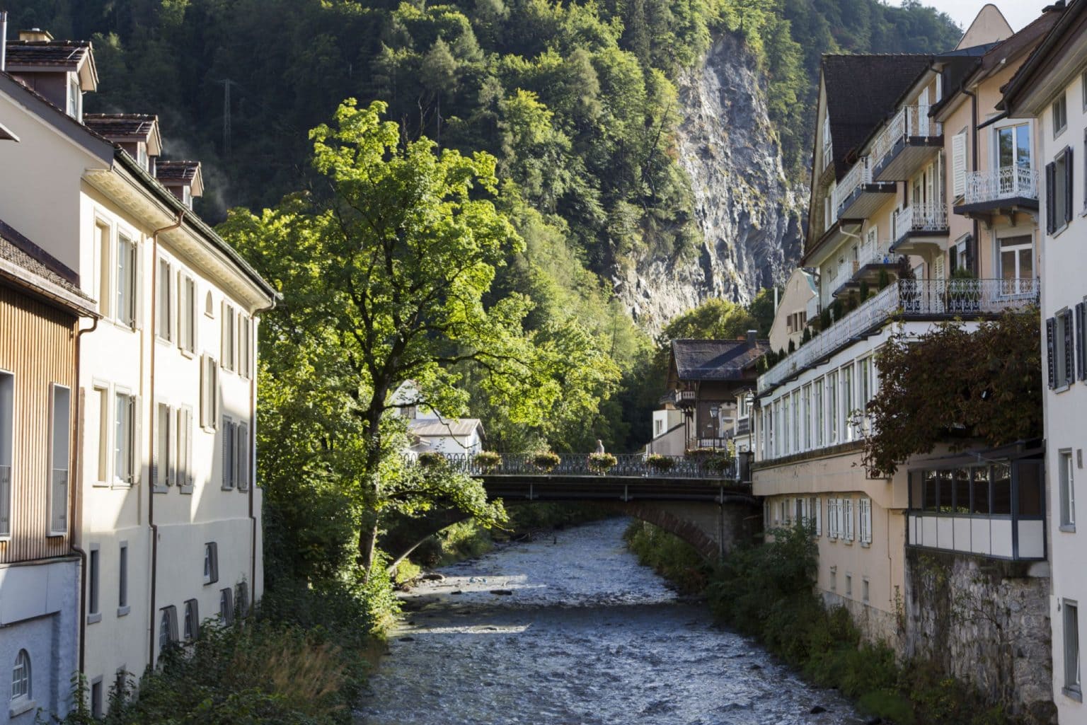 SWITZERLAND - The Tamina spring & Bad RagArtz in Bad Ragaz - Chris ...